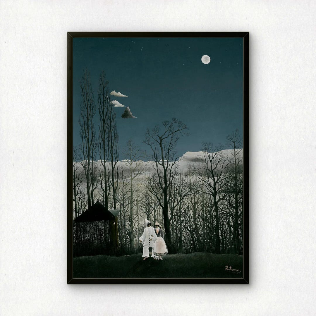 Henri Rousseau Print | Carnival Evening Giclée Art - Etsy