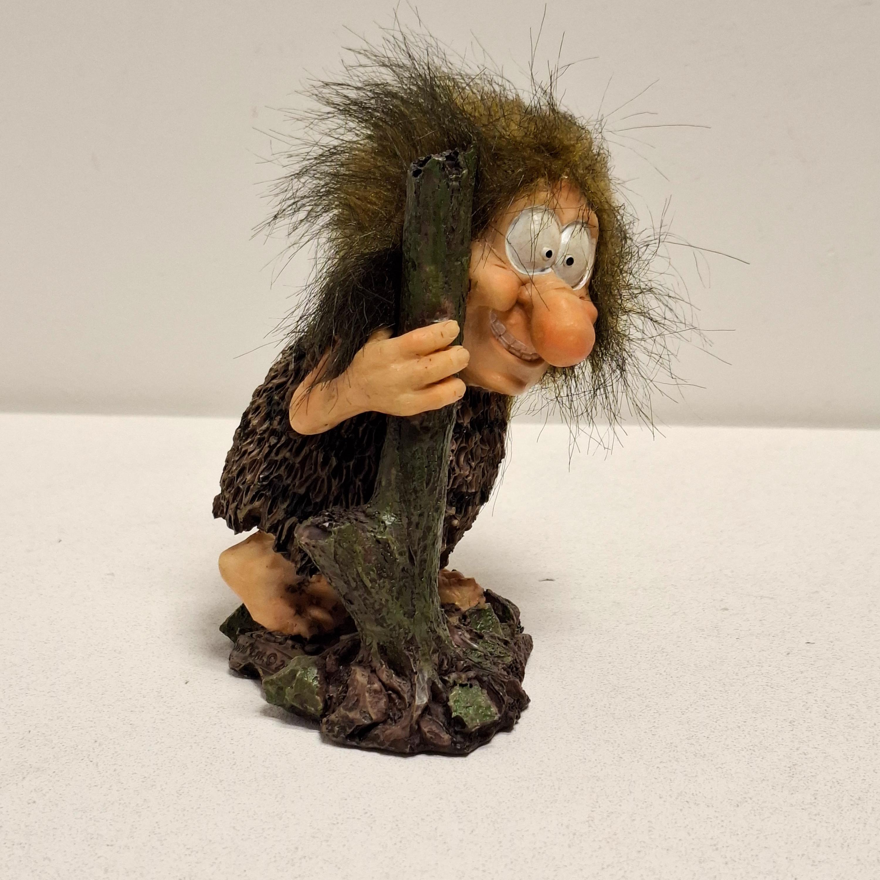 Vintage Norwegian Troll Figures. Handcrafted Nyform Style Trolls. - Etsy