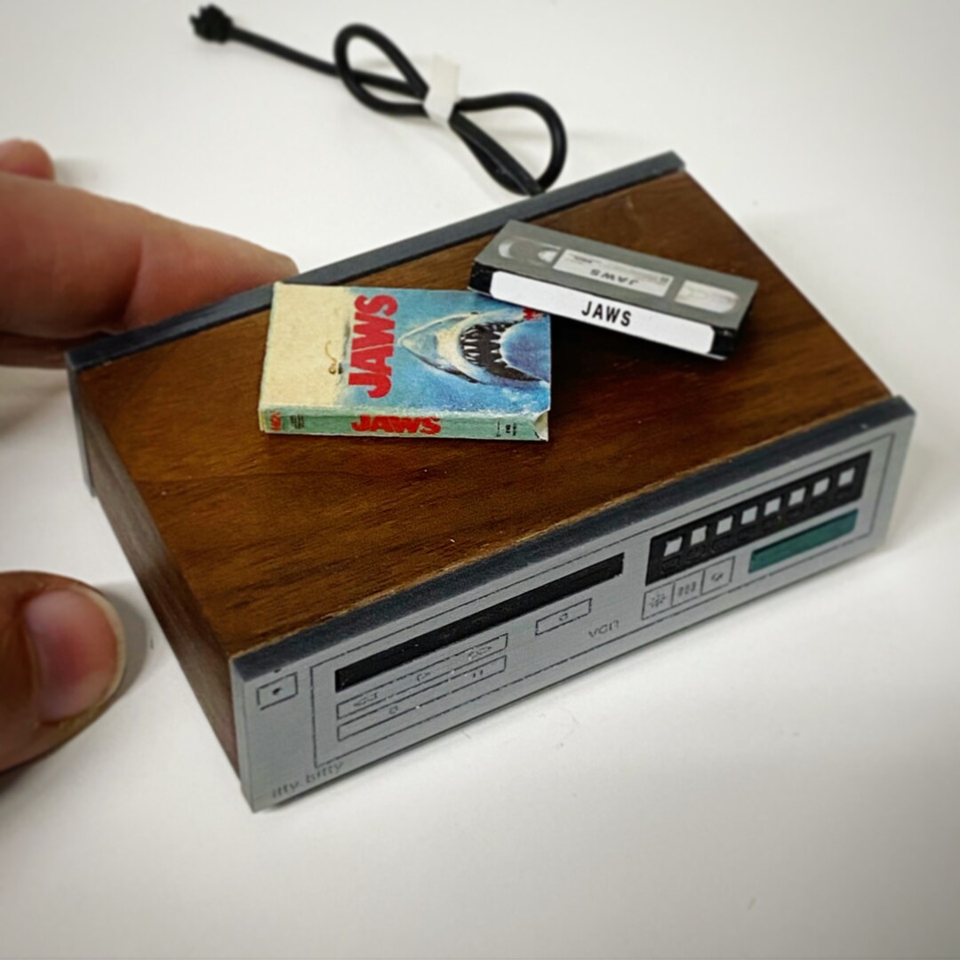 Miniature VCR 1/6 Scale - Etsy