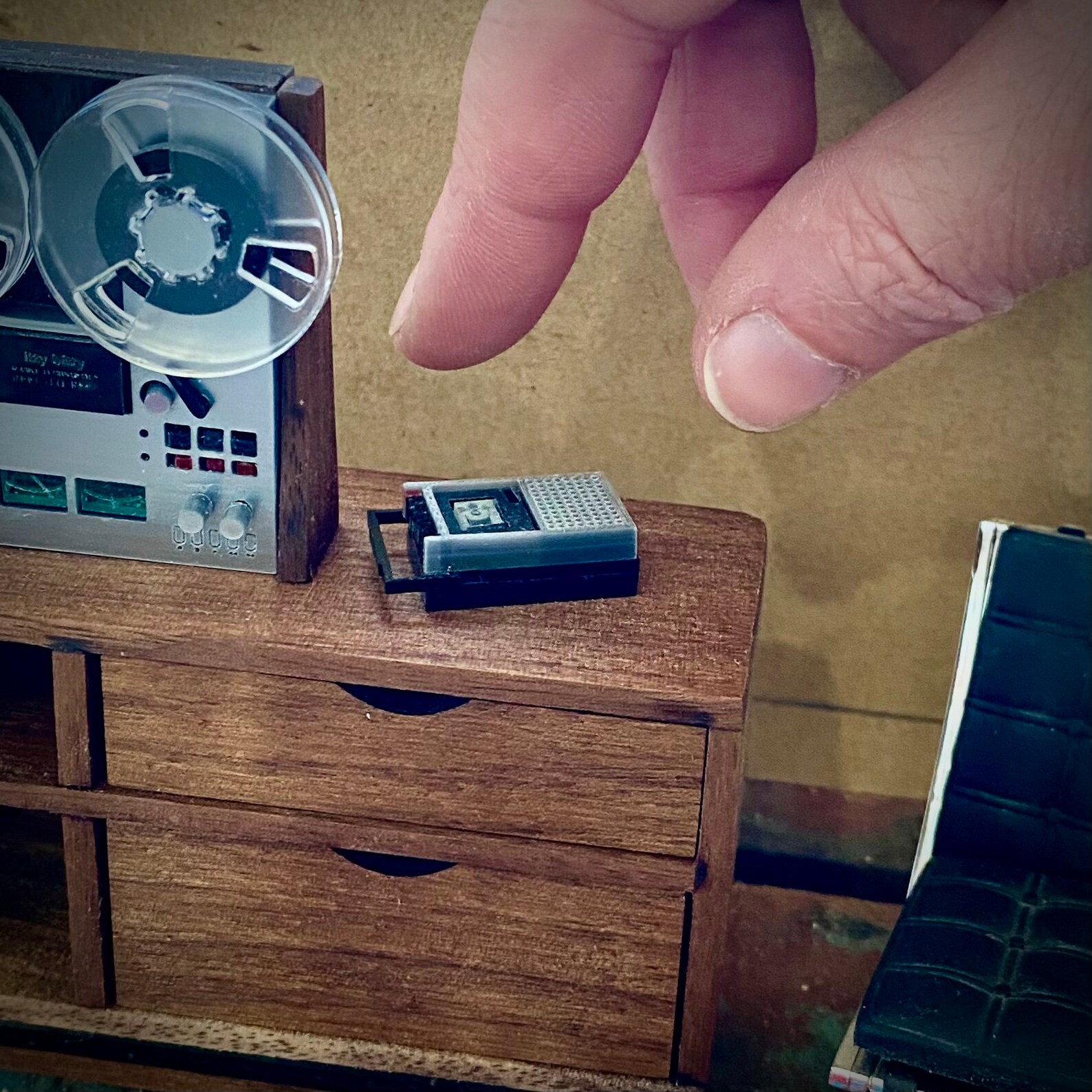 Miniature Tape Recorder 1:12 Scale | Etsy