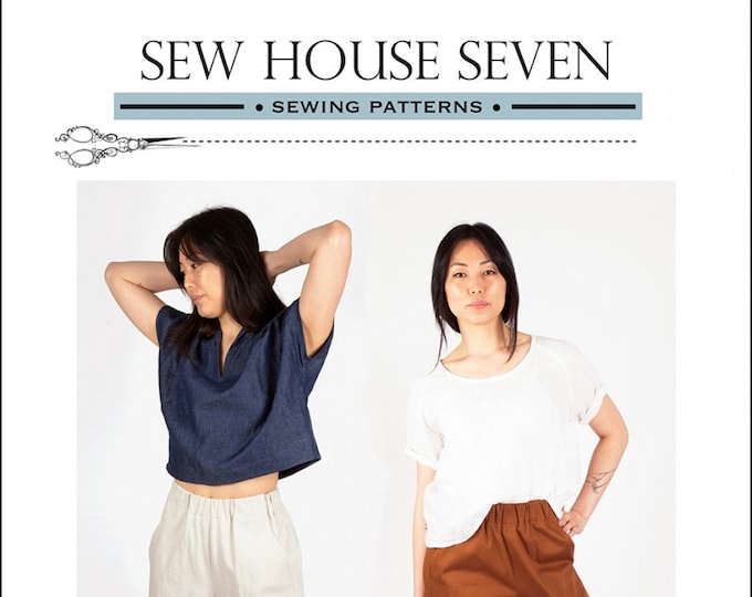 Free Range Slacks Sewing Pattern by Sew House Seven. Sizes 0-20. This ...