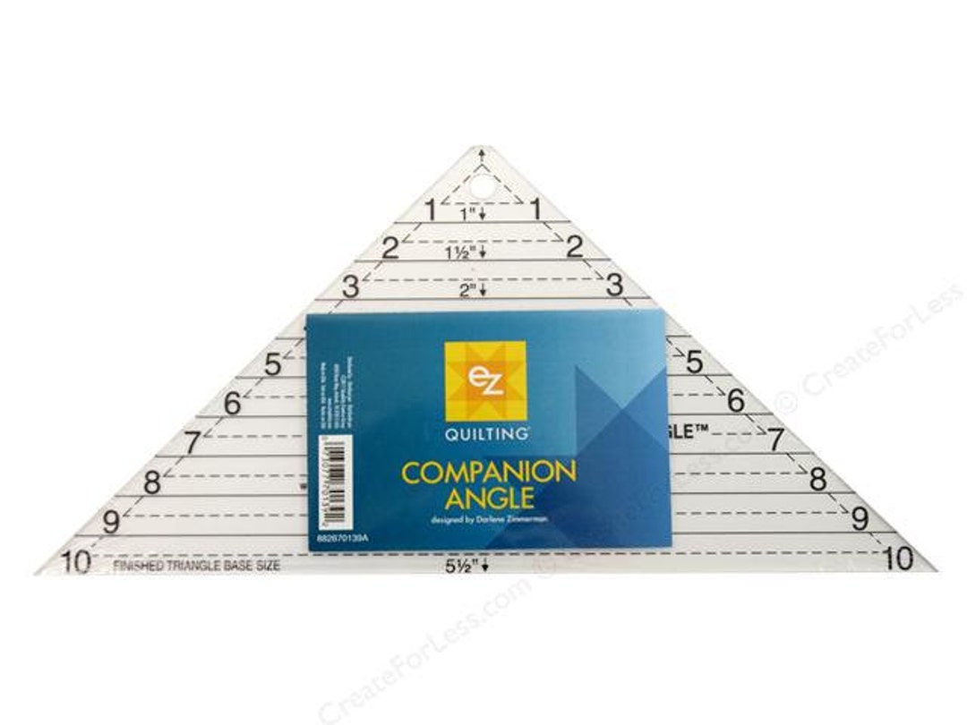 Companion Angle Ruler by EZ Quilting, Designed by Darlene Zimmerman ...