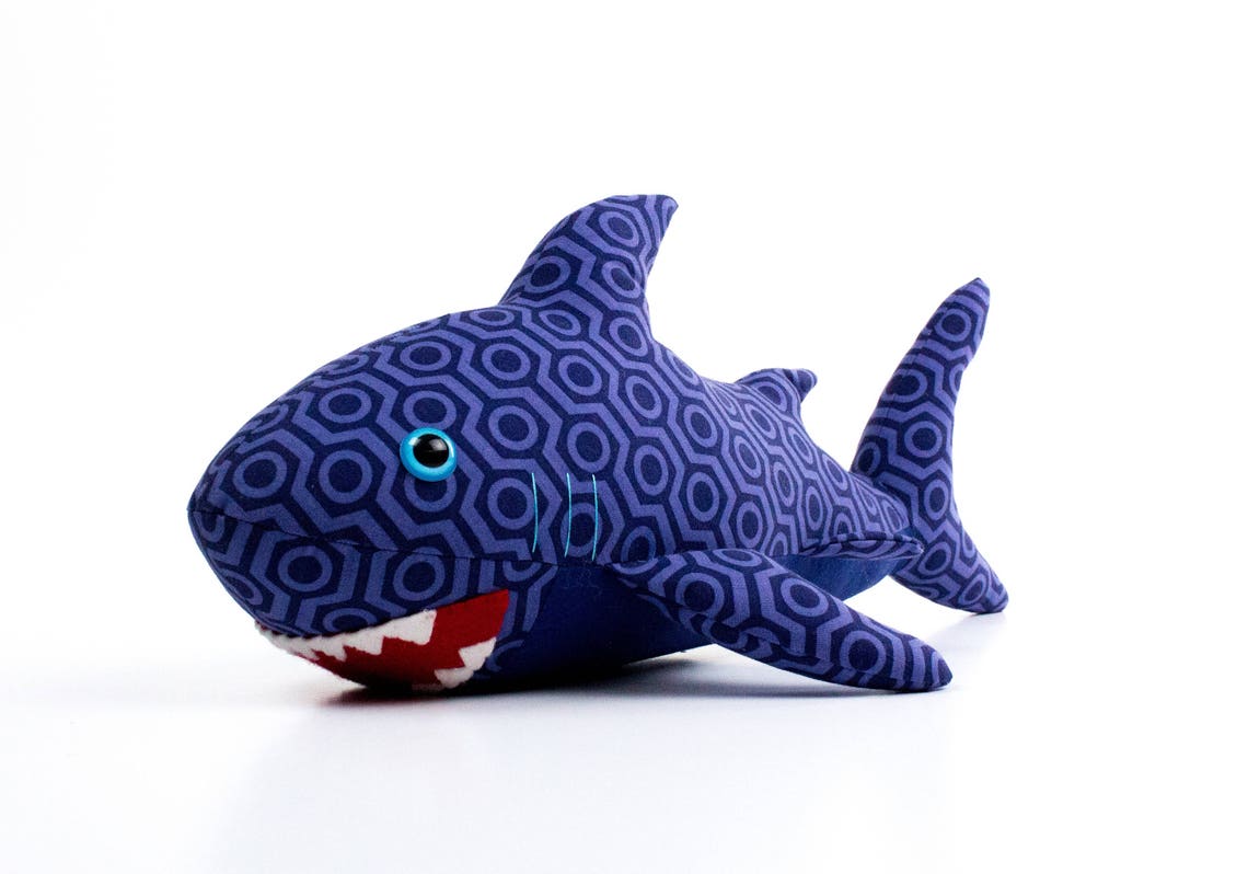 Sammy Shark Stuffed Toy PATTERN Not a PDF by Funky Friends - Etsy