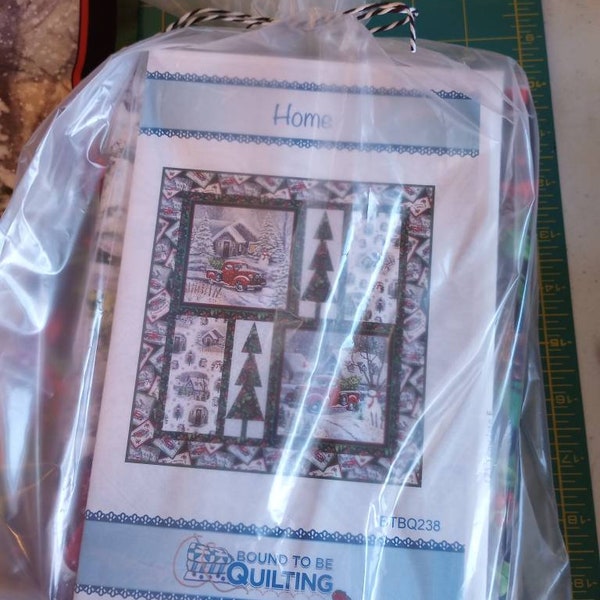Christmas Quilt Panel Kits - Etsy