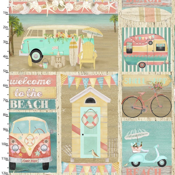 Beach Fabric - Etsy