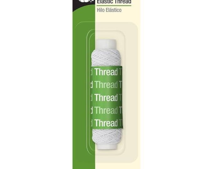 Elastic Thread From Dritz in White, 30 Yard Spool, Use to Create ...