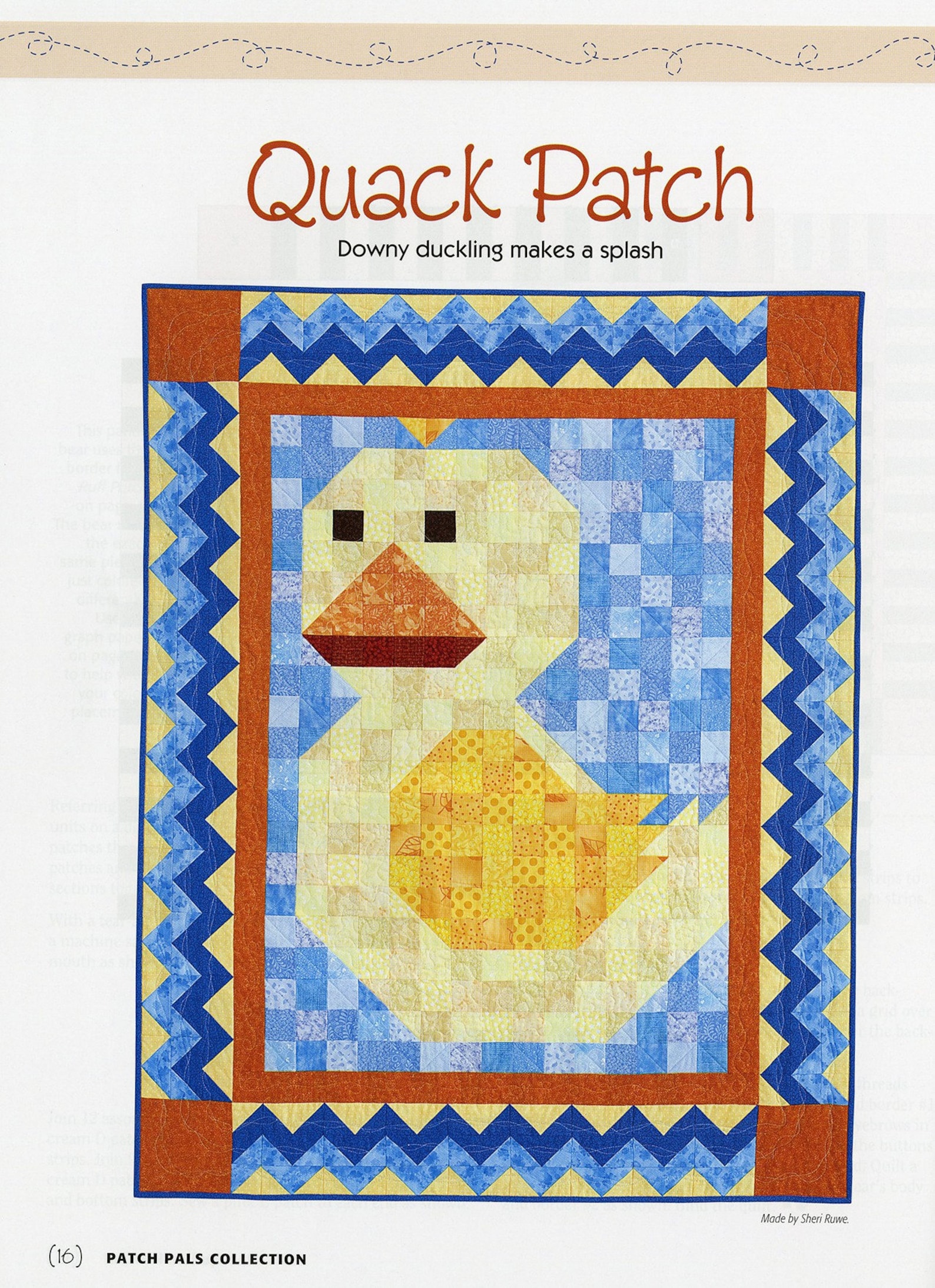 Patch Pals Collection Quilt Pattern Book by Quiltmaker Kids | Etsy