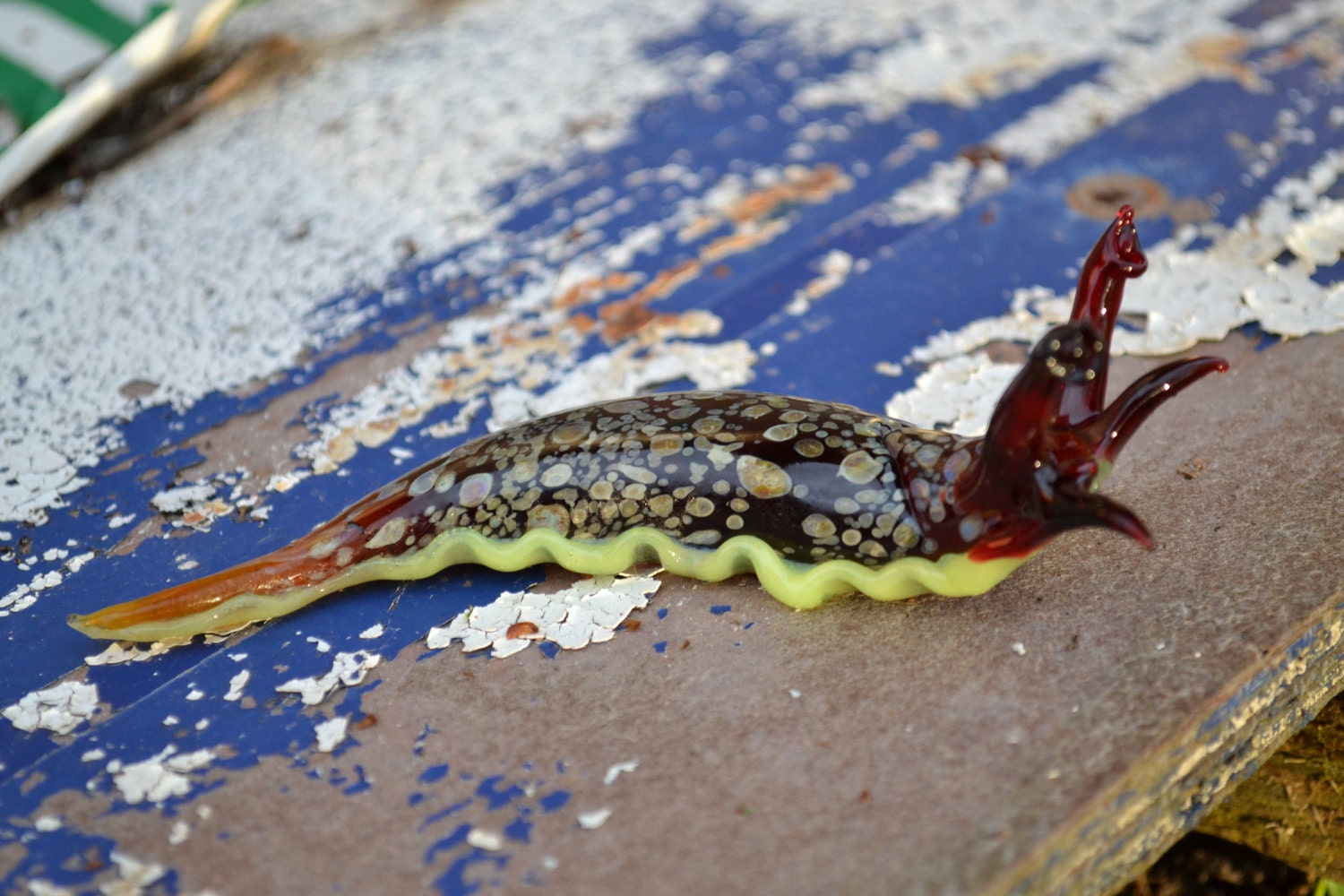 Glass Slug Slime Lampwork Sculpture - Etsy