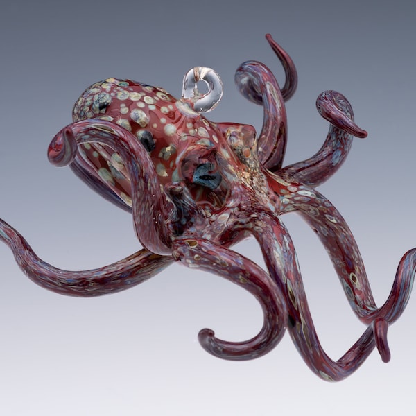 Blown Glass Octopus - Etsy