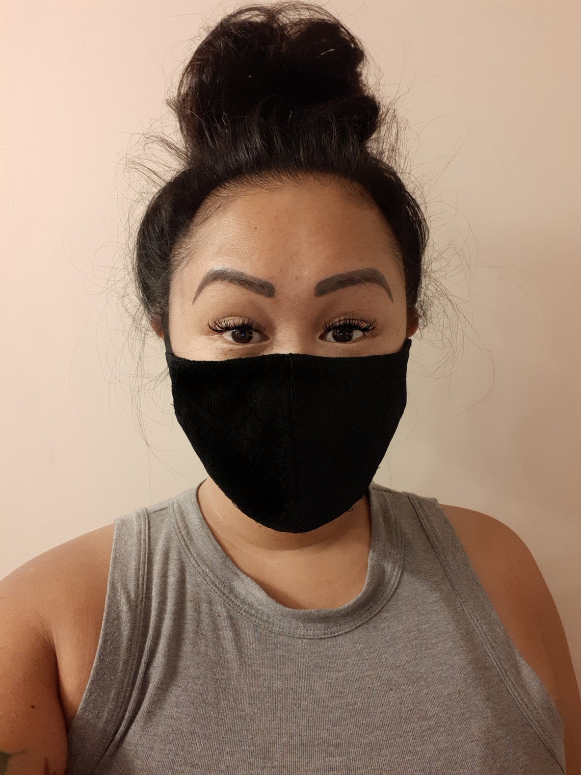 Handmade 3 Layer Face Mask - Etsy