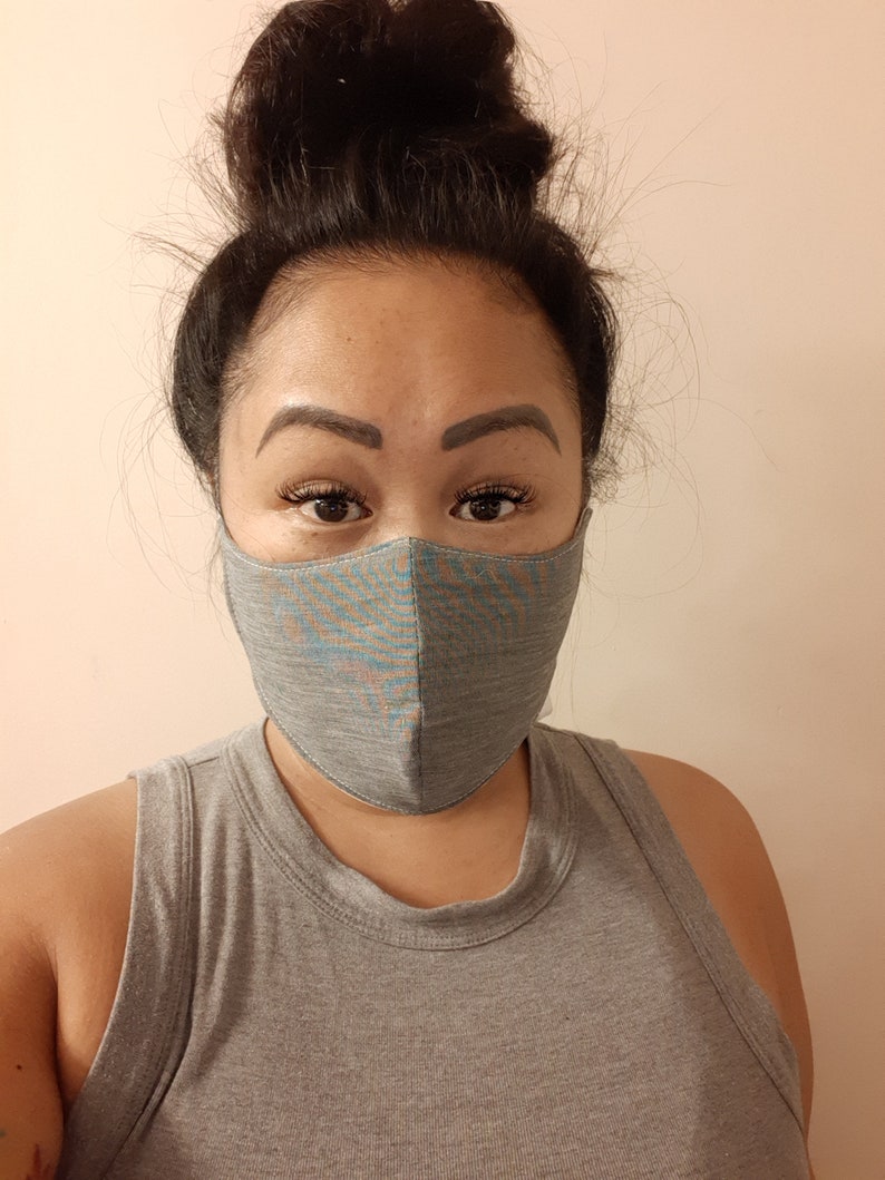 Handmade 3 Layer Face Mask - Etsy