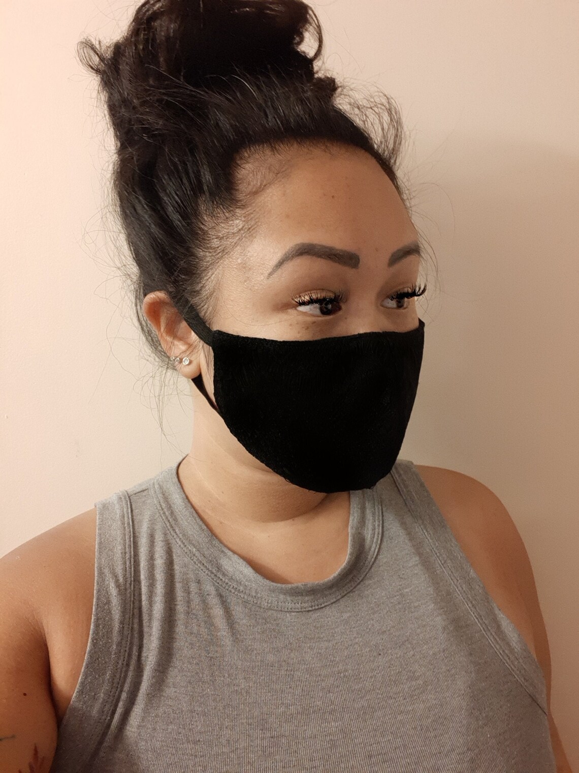 Handmade 3 Layer Face Mask - Etsy