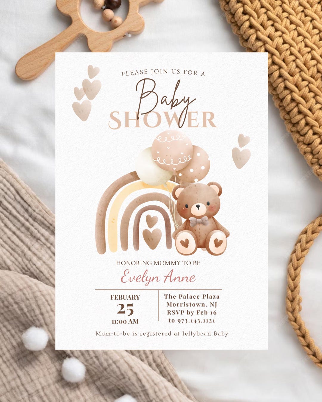 Baby Shower Printable | Gender Neutral Baby Shower | Instant Download ...