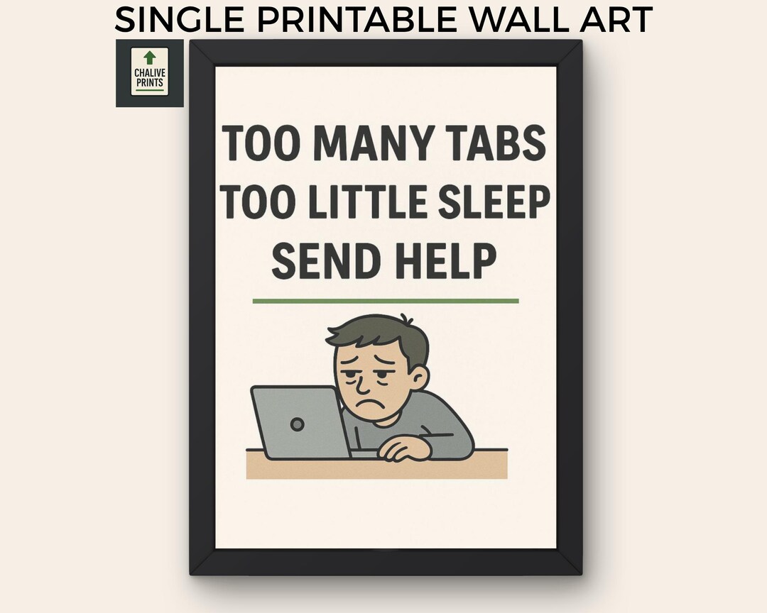 Dark Humor Printable Poster | Relatable Office & Retail Wall Art - Etsy