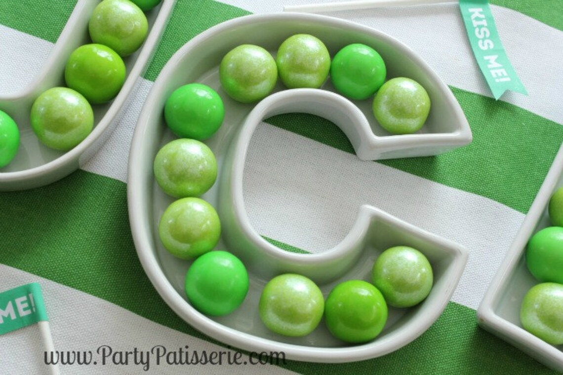 Letter Dishes Graduation Wedding Birthday Showers - Etsy