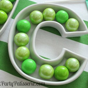 Letter Dishes, Graduation, Wedding, Birthday, Showers, Anniversaries ...