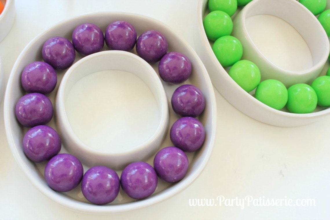 Ceramic Letter Dishes BOO - Etsy