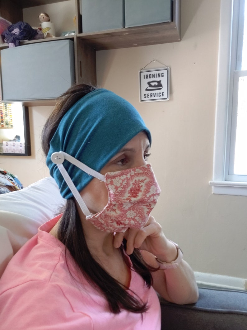 PDF Digital Headband Sewing Pattern Stretch Face Mask - Etsy