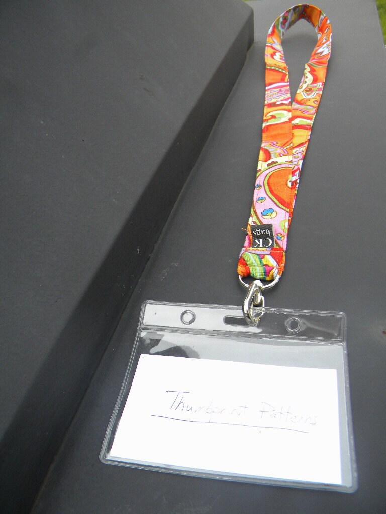 Two Style Lanyard Sewing PDF Pattern, Thumbprint Patterns, Standard and ...