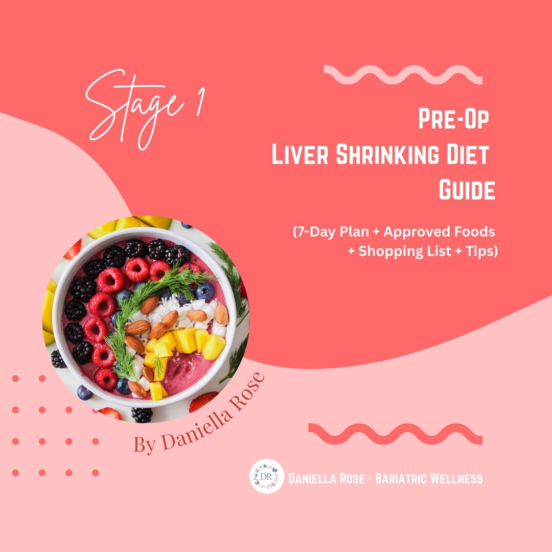 7-day Liver Shrinking Diet PDF Guide, Instant Digital Download, Stage 1 ...