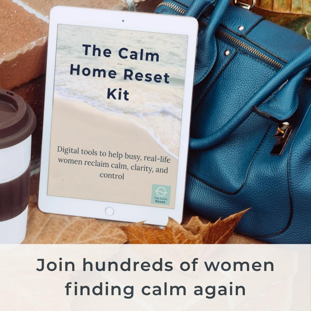 Calm Home Reset Kit: Printable Planner, Routine Tracker (digital ...
