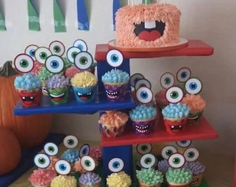 Arcade Cupcake Toppers Arcade Game Cupcake Toppers Video - Etsy