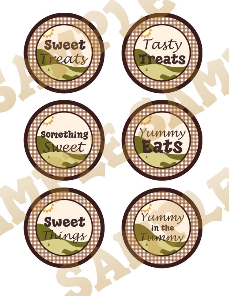 Farm Animals Candy Buffet Sign and Candy Jar Labels. Farm - Etsy
