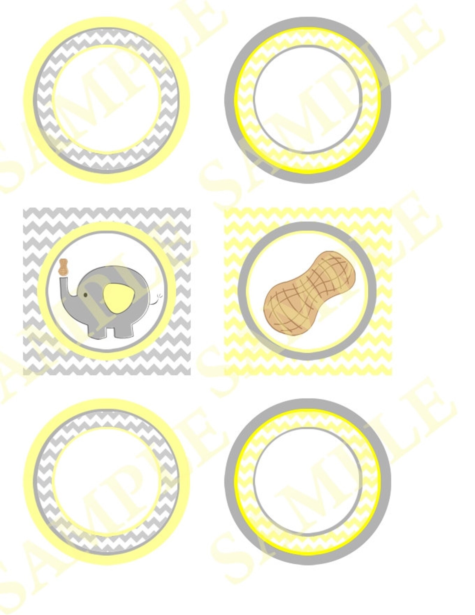 Grey and Yellow Chevron Baby Shower Candy Buffet Sign. Little - Etsy