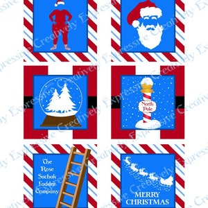 The Santa Clause Inspired Christmas Party Candy Buffet Sign, Candy ...