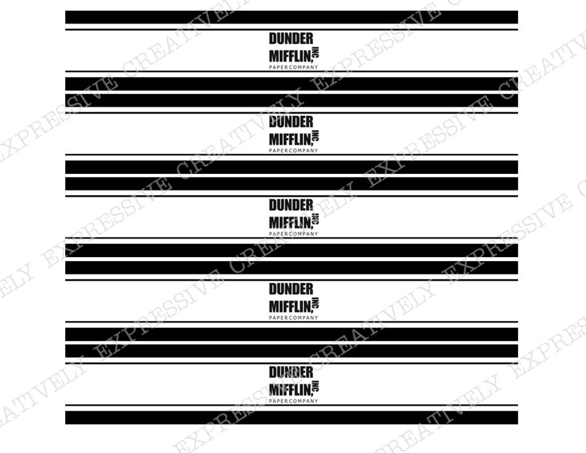 The Office INSPIRED water Bottle Labels. Office Party Labels. | Etsy