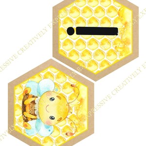 Bee Banner. Bumblebee Birthday Party Banner. Bumblebee Baby Shower ...