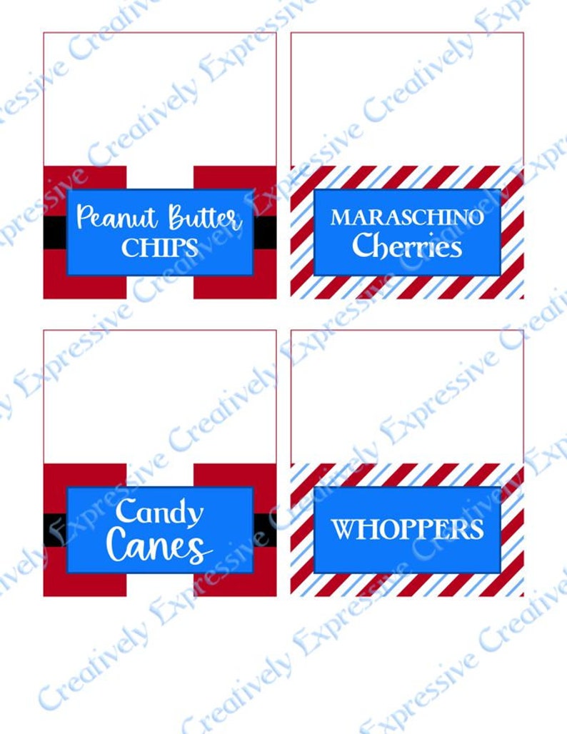 The Santa Clause Inspired Christmas Party. Cocoa Bar Sign. - Etsy