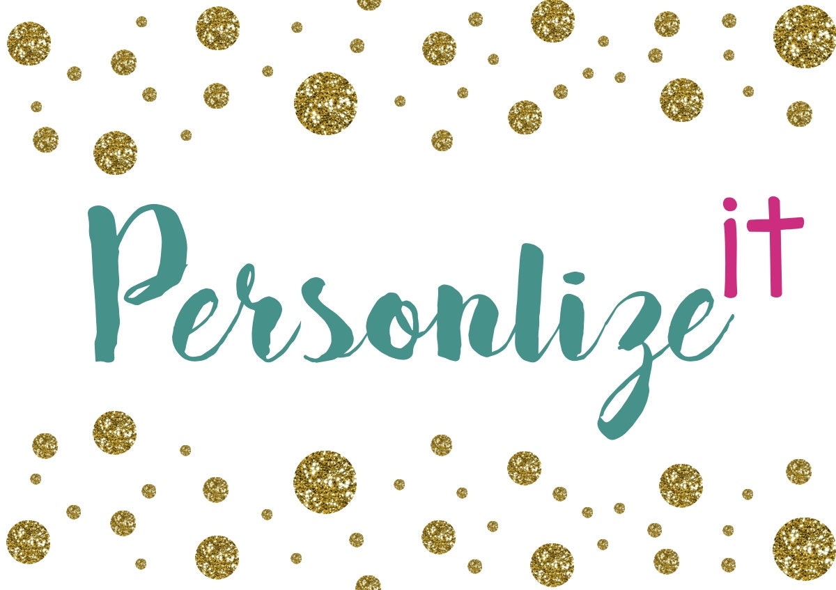 Personalize an Item. Add Customization to Listing. Personalize It ...