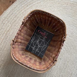 Vintage Gathering Basket Antique Native American Harvest Basket ...