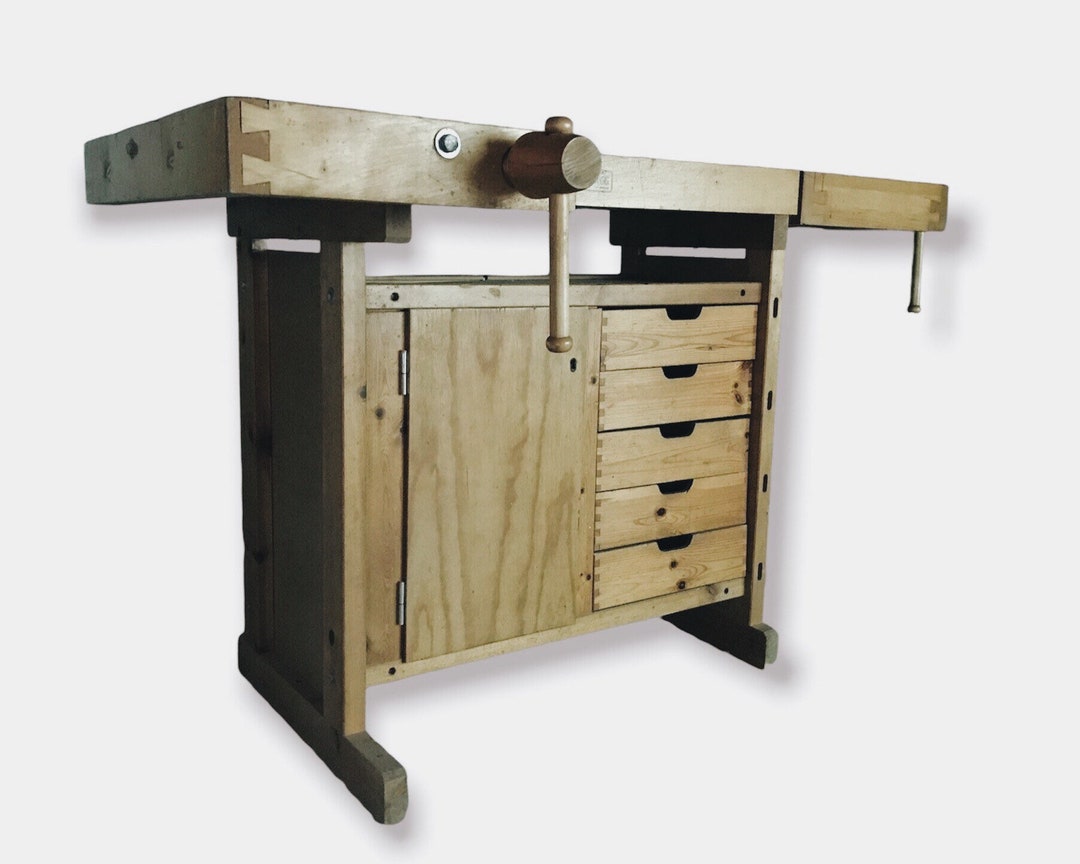 Workbench Vintage Sjobergs Workbench Vintage Workbench Wood - Etsy