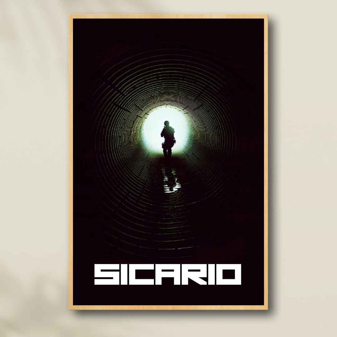 Sicario Classic Movie Poster, Film Fan Collectibles, Vintage Movie ...