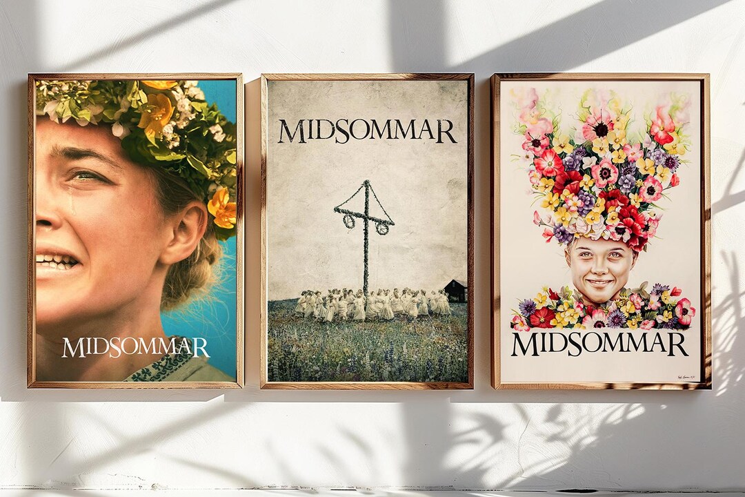 Midsommar Classic Movie Poster, Film Fan Collectibles, Vintage Movie ...