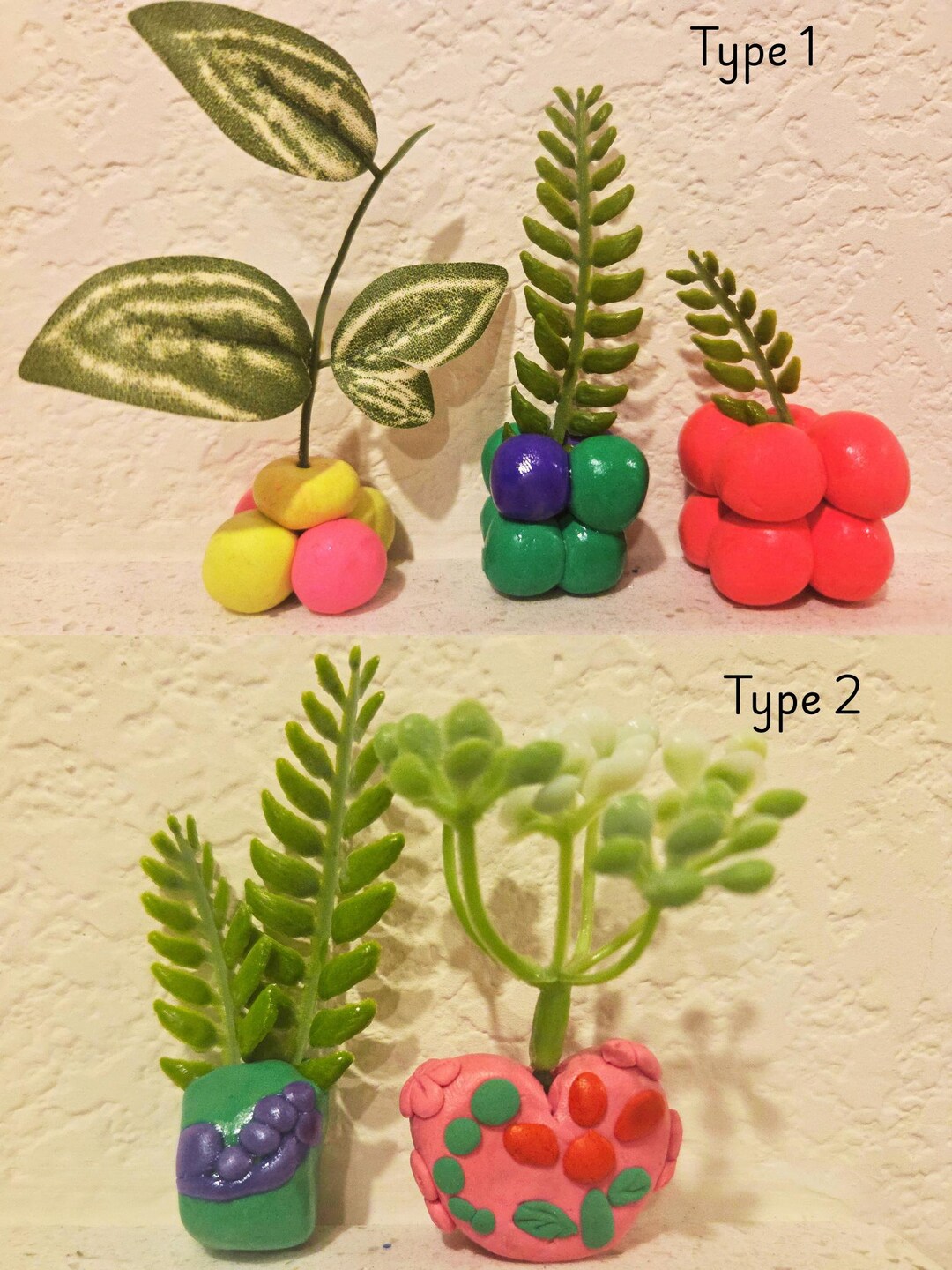 Miniature Plants and Cookies to Decorate Desk - Etsy