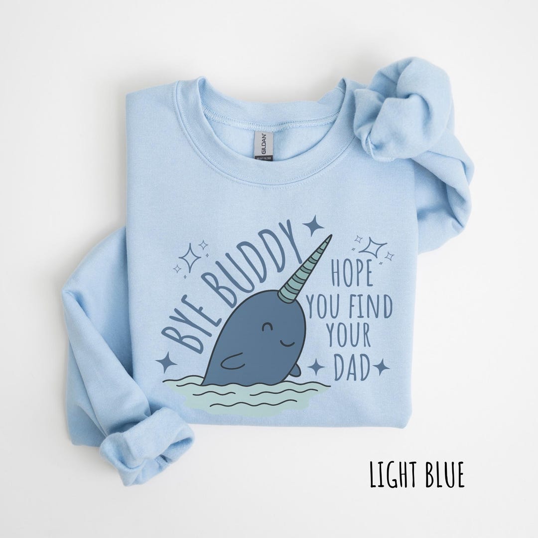 Bye Buddy Elf Christmas Sweatshirt, Funny Movie Hoodie, Holiday Crewneck, Family Christmas ...