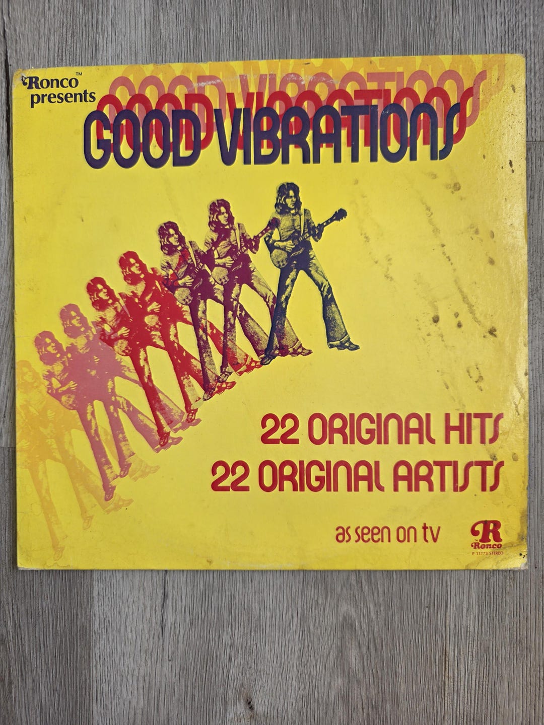Good Vibrations 22 Original Hits 22 Original Artists Vinyl LP Record ...