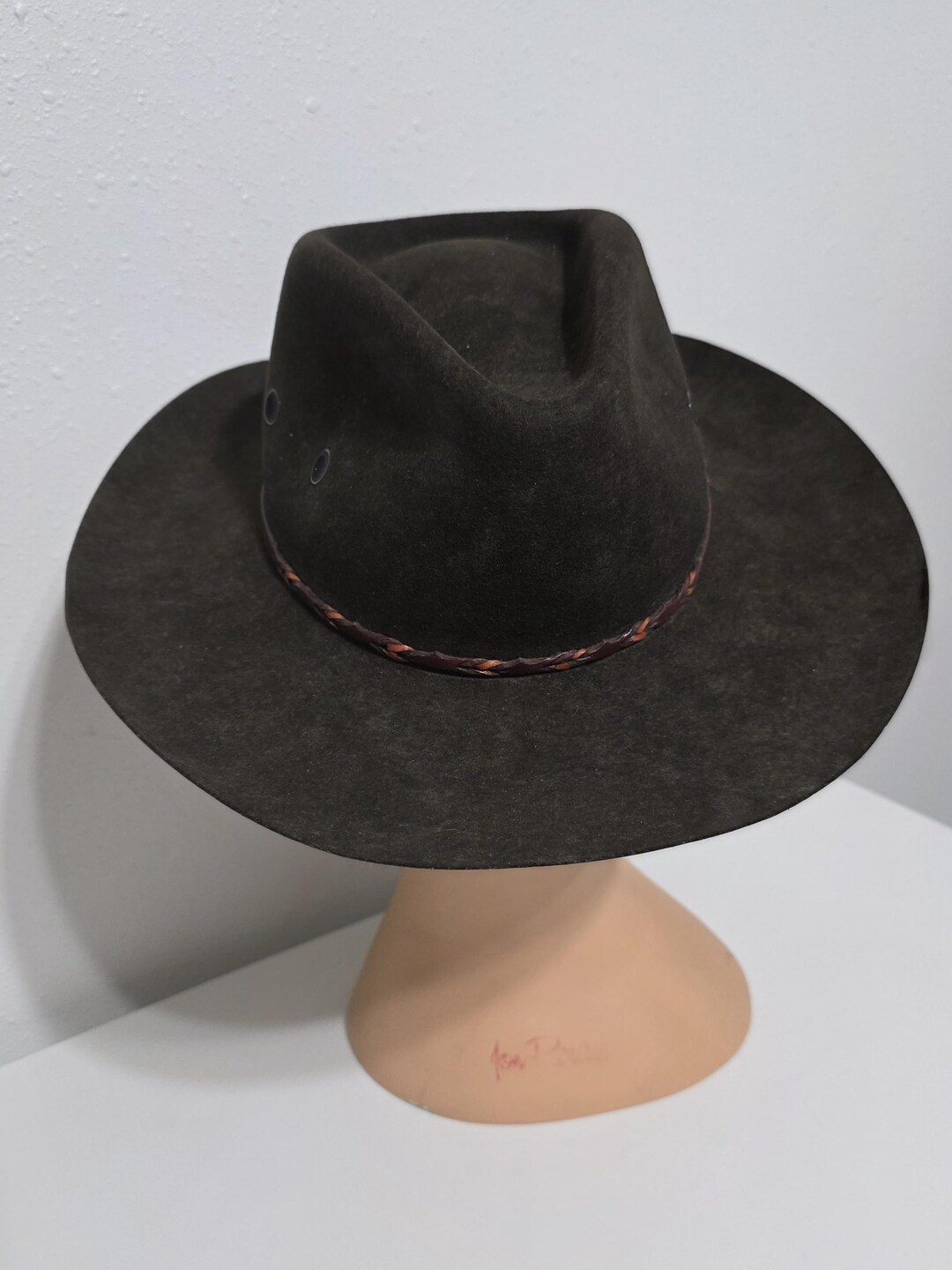 Vintage Fulton Stetson Gangster Hat 7 3/4 62 - Etsy