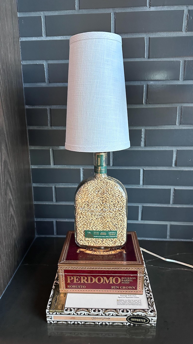 Cigar Box Lamp - Woodford - Etsy
