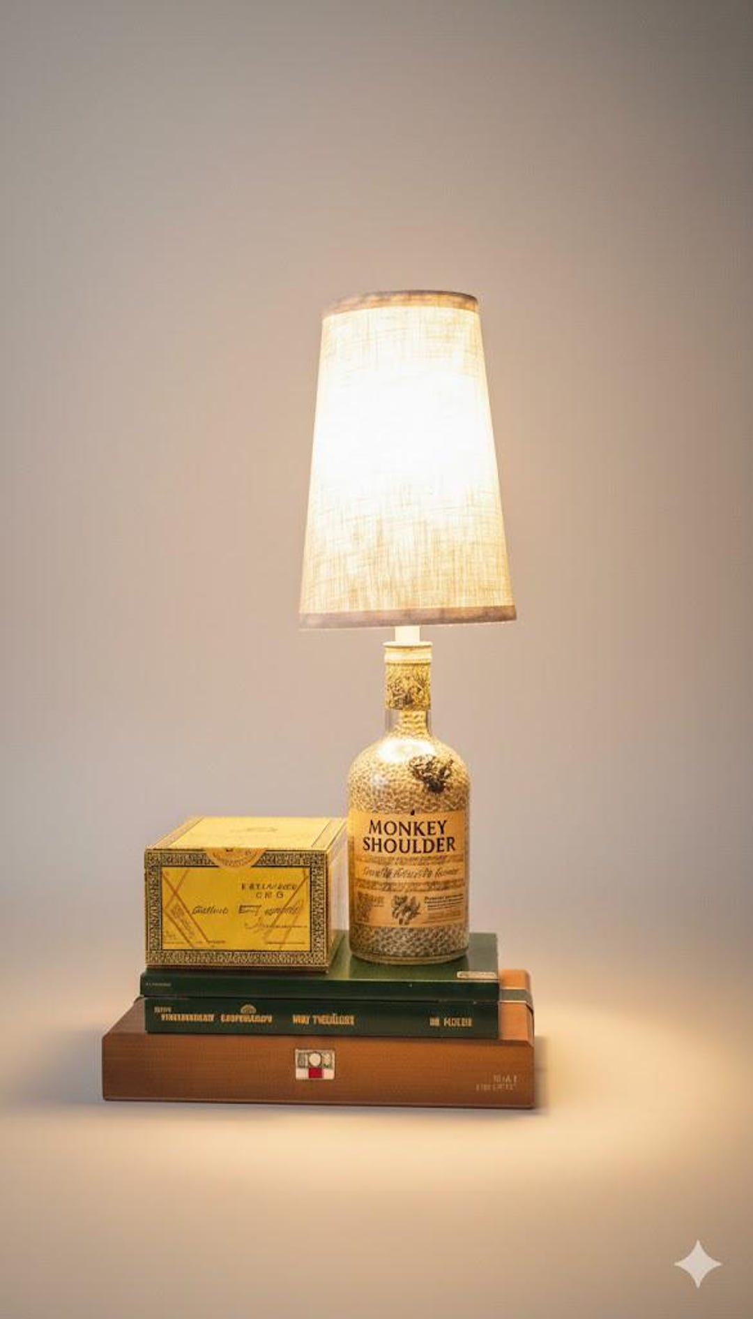 Cigar Box Lamp - Monkey Shoulder - Etsy