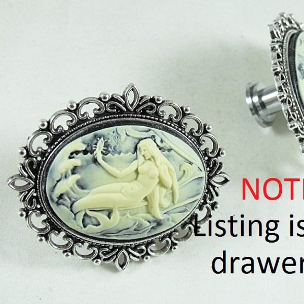Mermaid Drawer Pull - Etsy