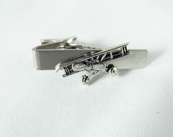 Airplane tie clip | Etsy