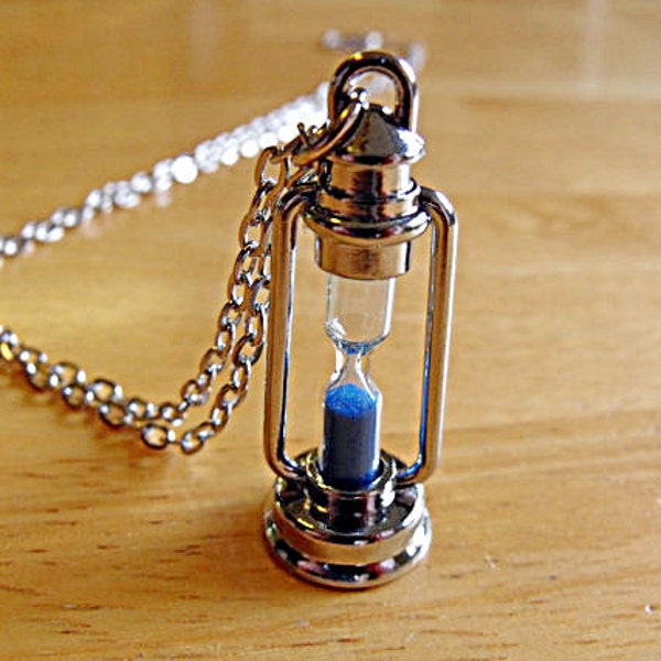 Sterling Hourglass Necklace - Etsy