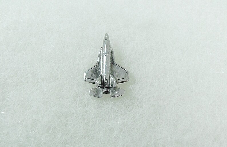 Tie Tack Lapel Pin Silver F-35 Lightning II Jet Men's | Etsy