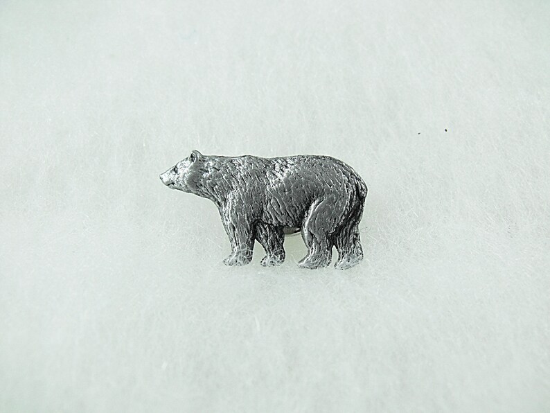 Bear Tie Tack or Lapel Pin Men's Women's Gift - Etsy
