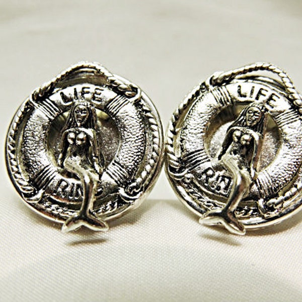 Mermaid Cufflinks - Etsy