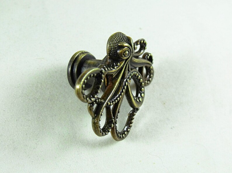 Bronze Octopus Drawer or Door Pull Home Improvement Home - Etsy
